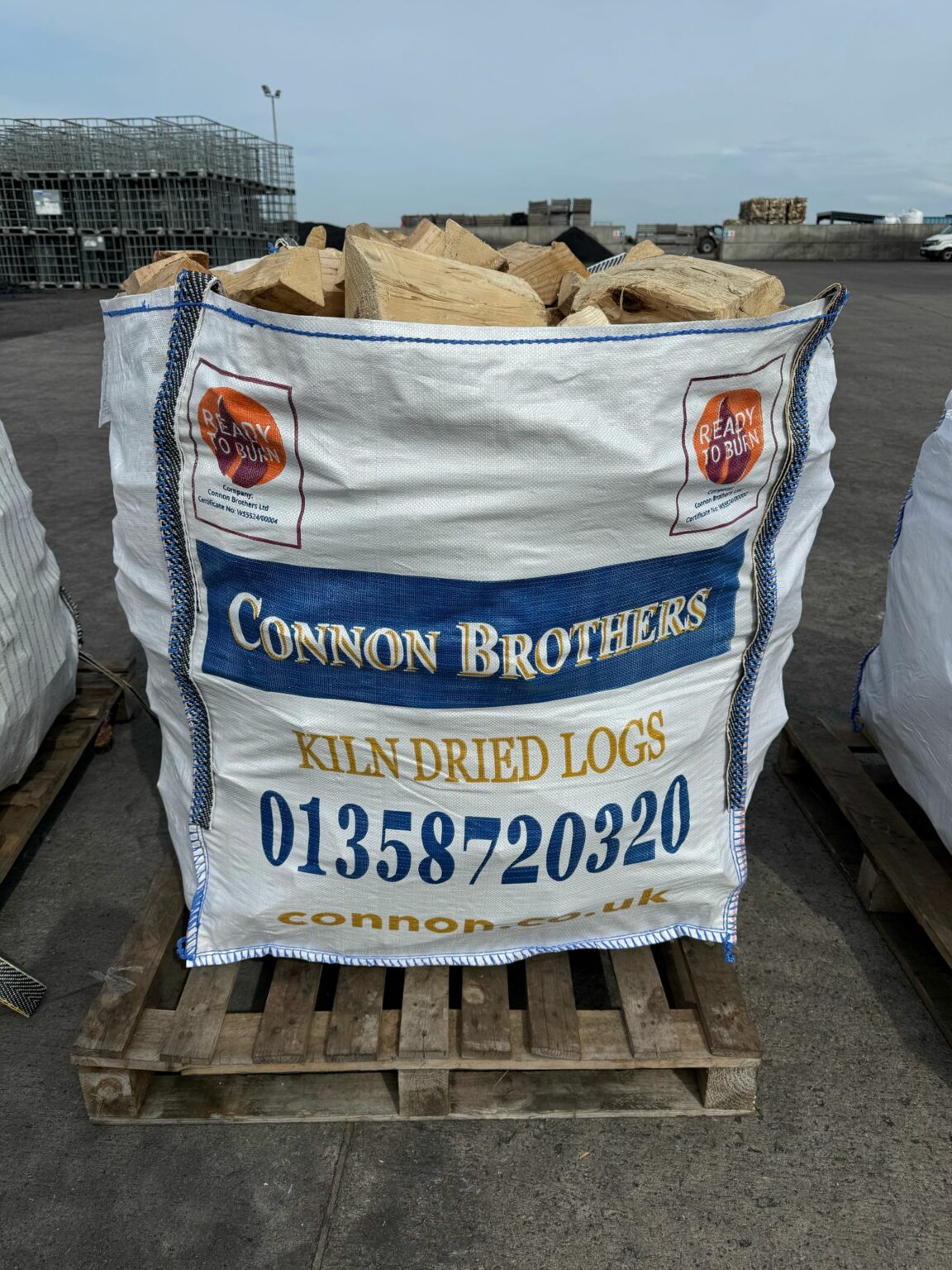 Ready to Burn Kiln Dried Bulk Bags – Connon Brothers